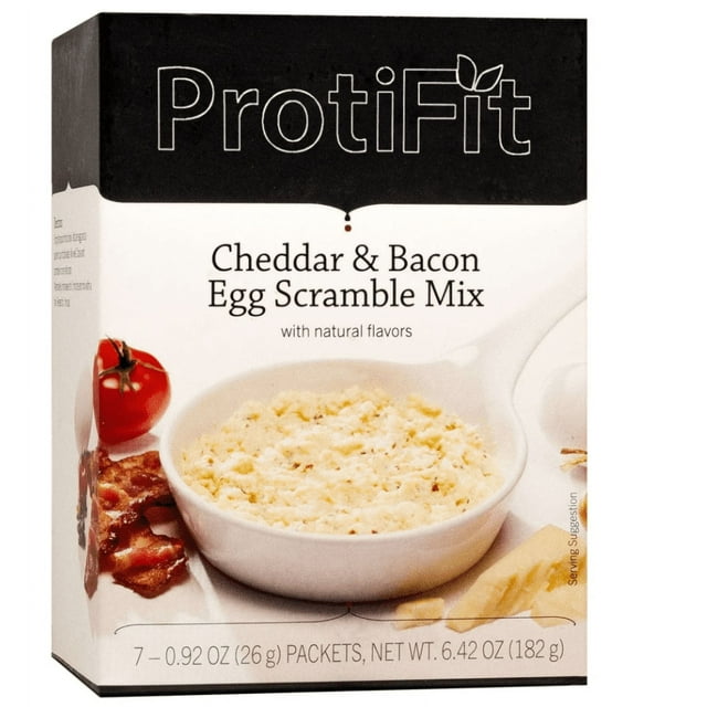Proti Fit Cheddar and Bacon Egg Scramble Mix - Walmart.com
