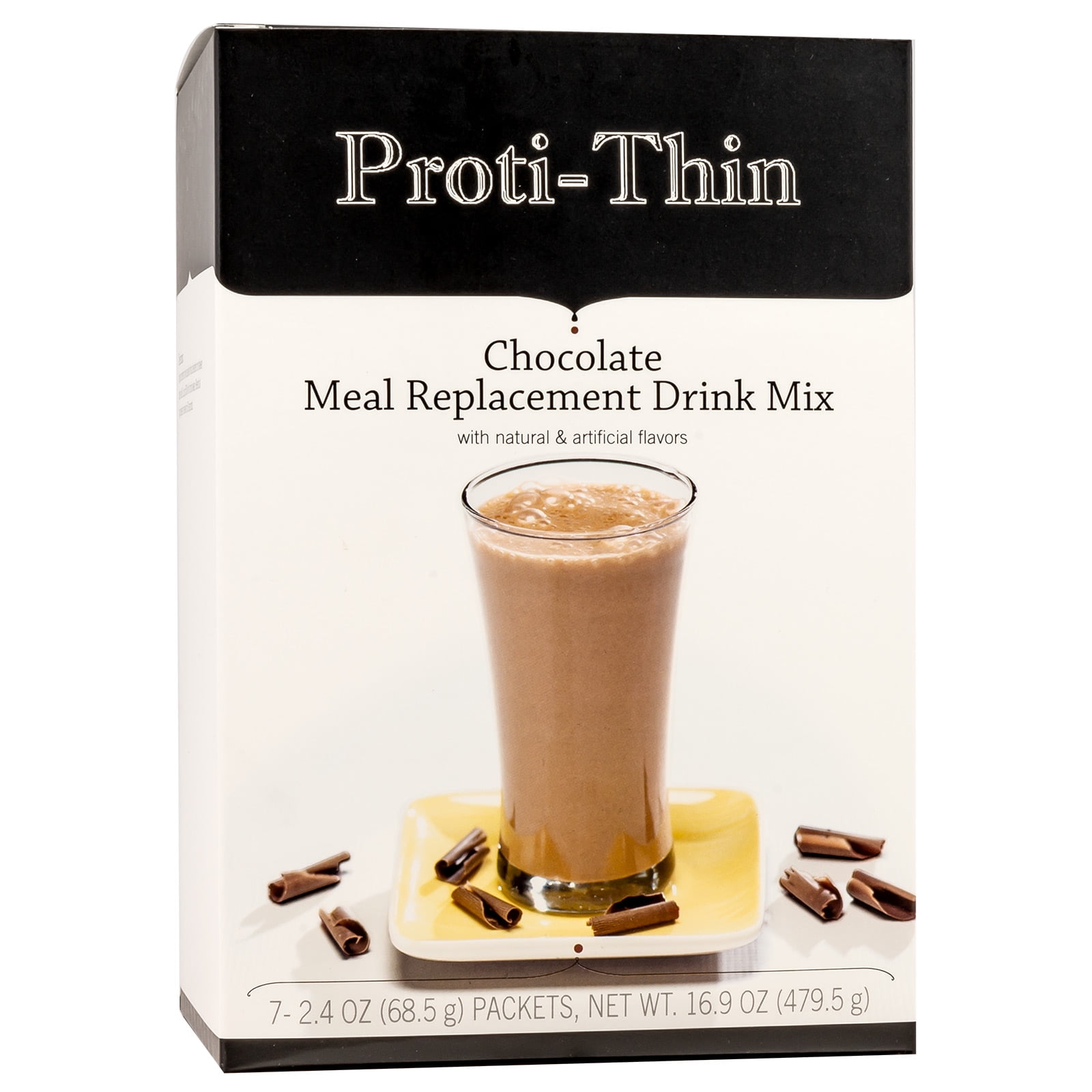 Proti-Thin - High Protein Meal Replacement Drink - VHP - Chocolate - 7 ...
