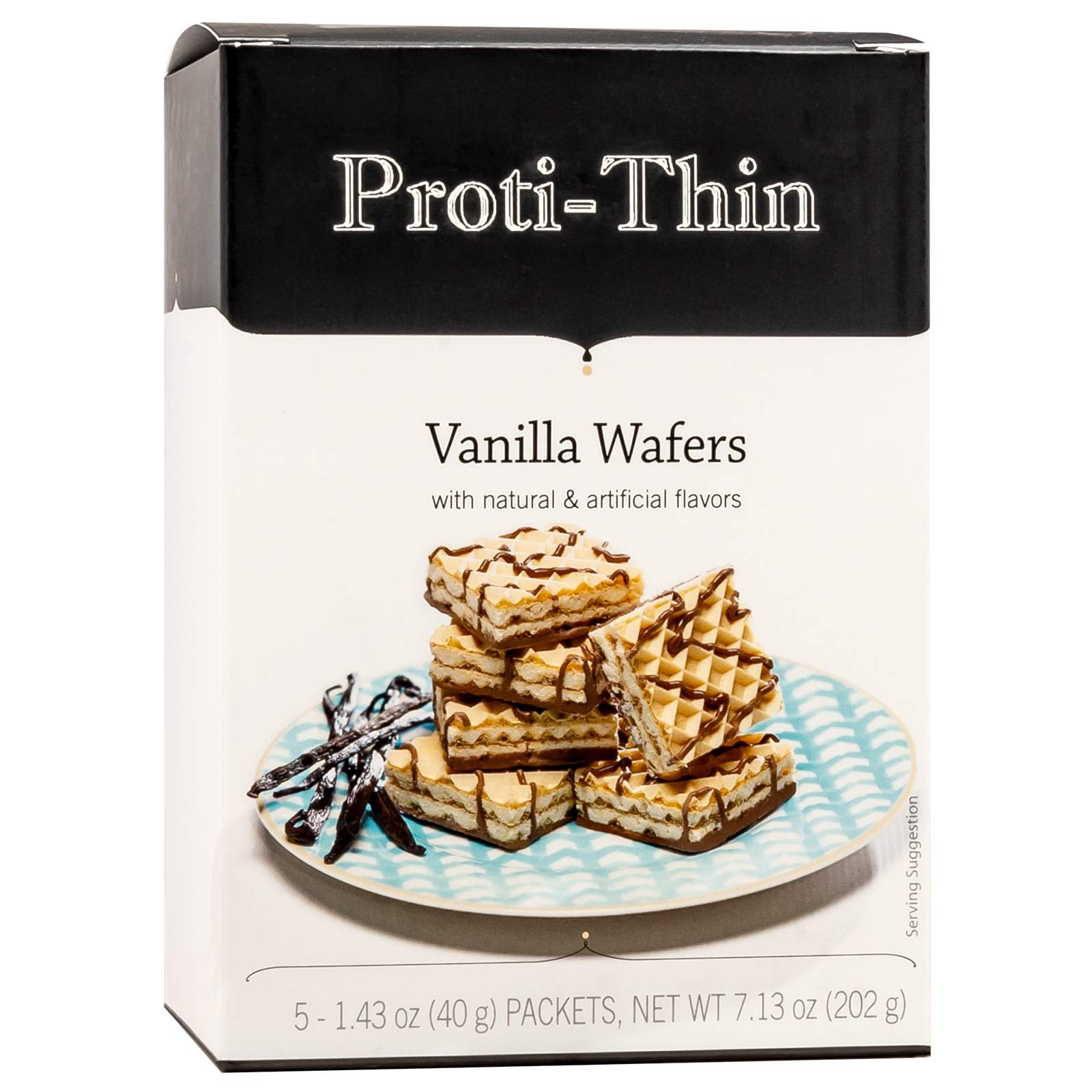 Proti-Thin High Protein Vanilla MZF22 Wafer Squares, 15g Protein, Low ...