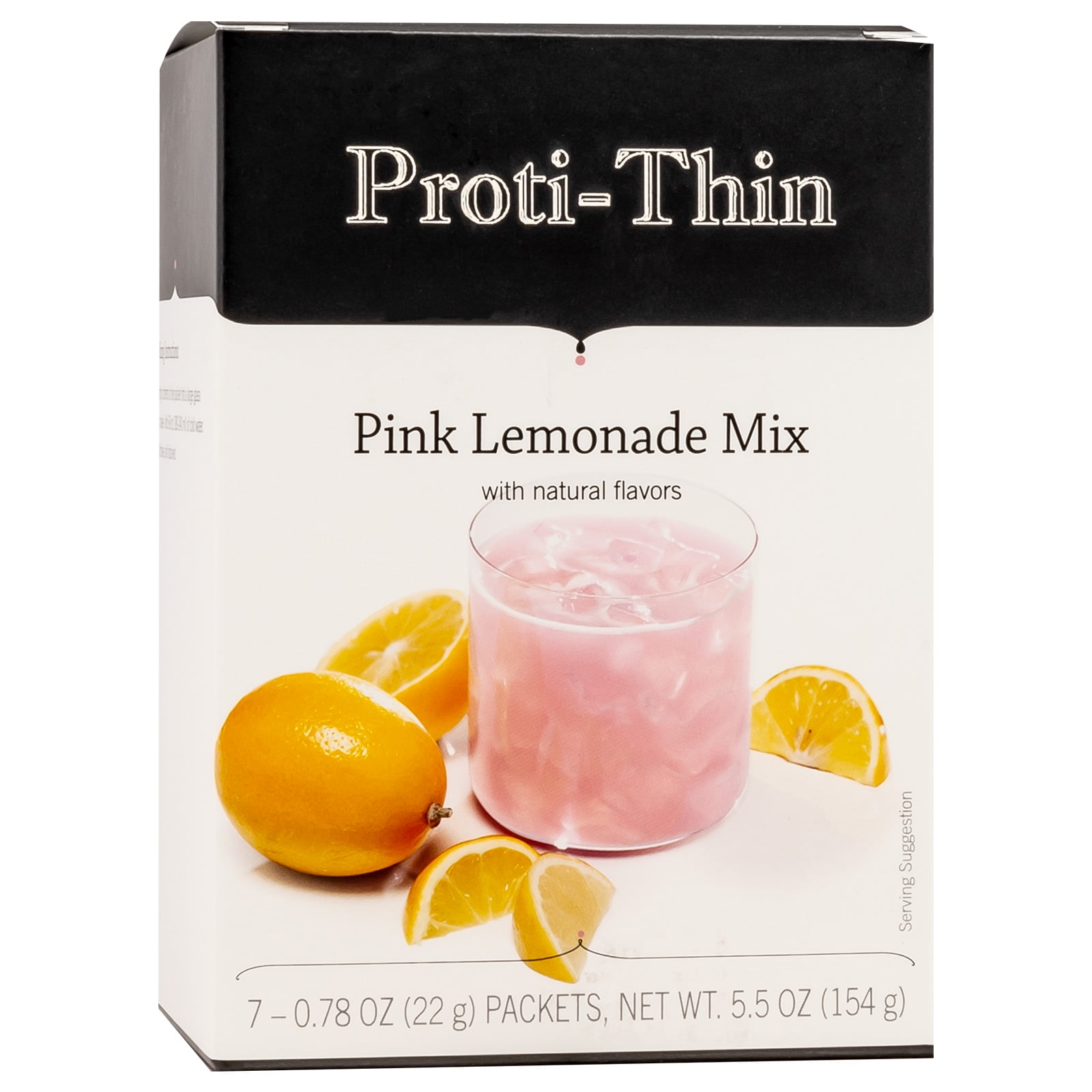 Proti-Thin - Pink Lemonade Protein Diet Fruit Drink - 15g Protein ...