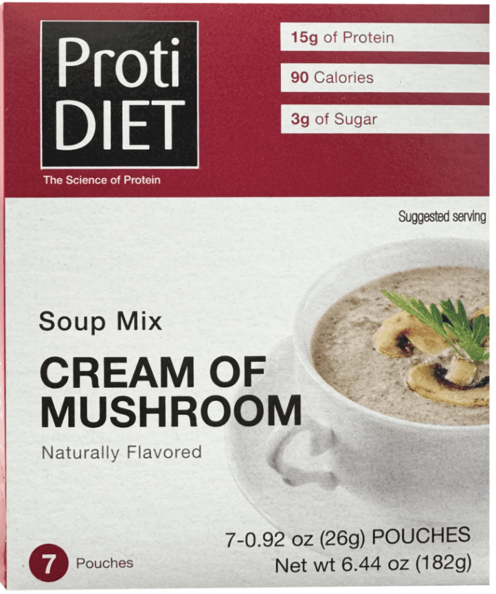 ProtiDIET Cream of Mushroom Soup (7ct) - Walmart.com