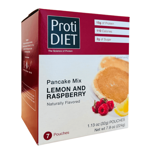 ProtiDiet - High Protein Lemon Raspberry Pancake Mix - 7/Box - Walmart.com
