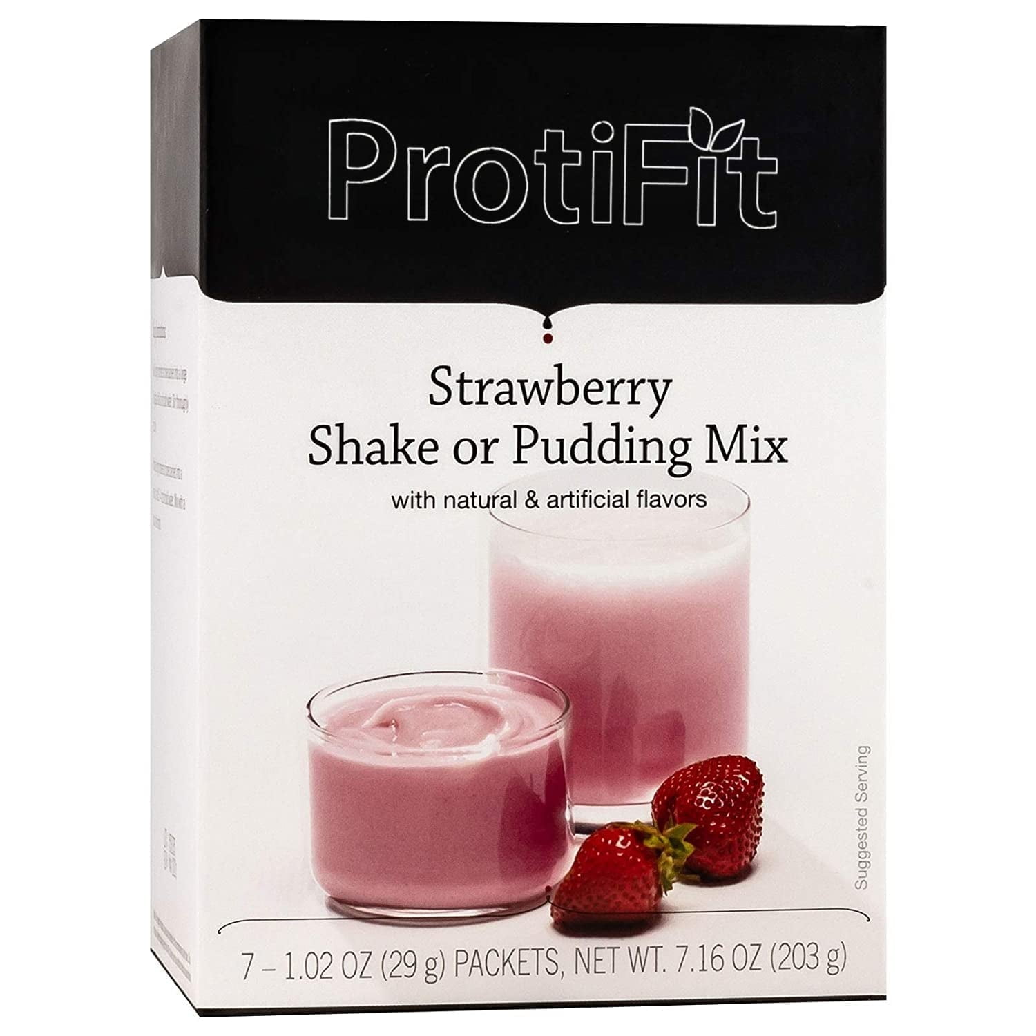 Proti Fit High Protein Pudding/Shake Nutrition Powder, 15g Protein, 7 ...