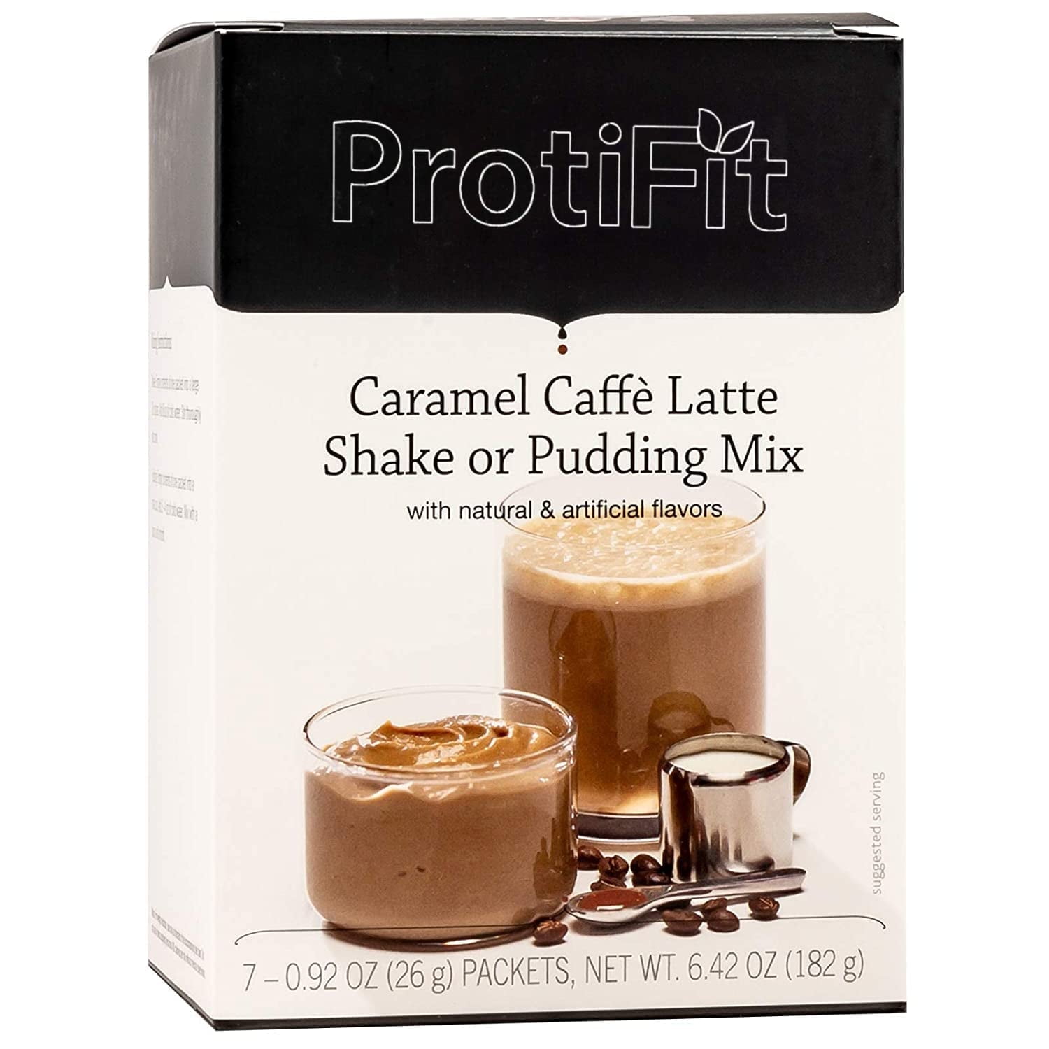 Proti Fit High Protein Pudding/Shake Mix, 15g Protein, 7 Servings ...