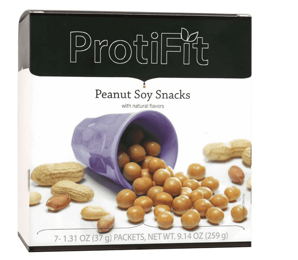 Proti Fit Peanut Coated Soy Puffs, 15g Protein, Low Calorie, 7 Count ...