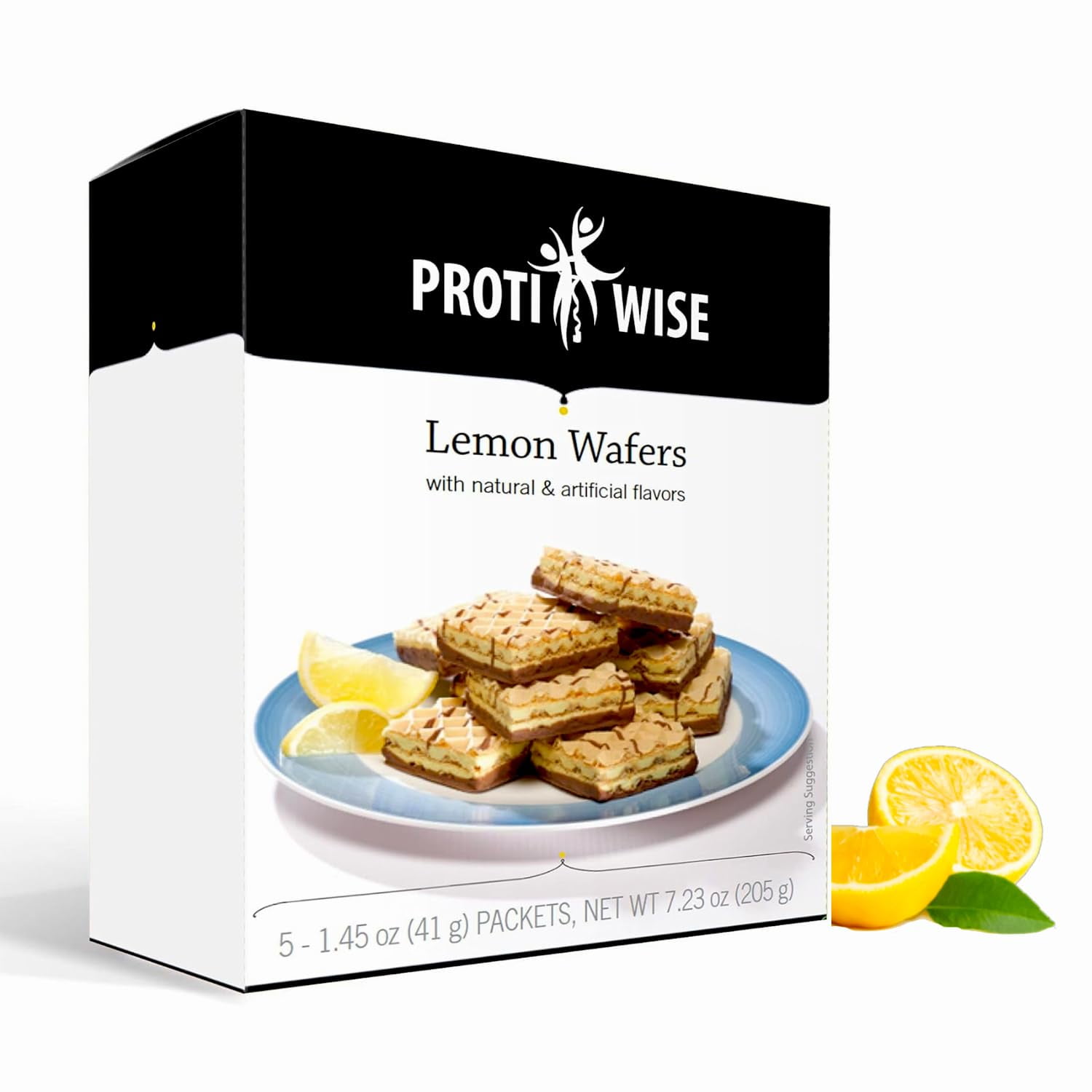 ProtiWise High Protein Wafers | Lemon NSD3 | 15g Protein Per Serving ...