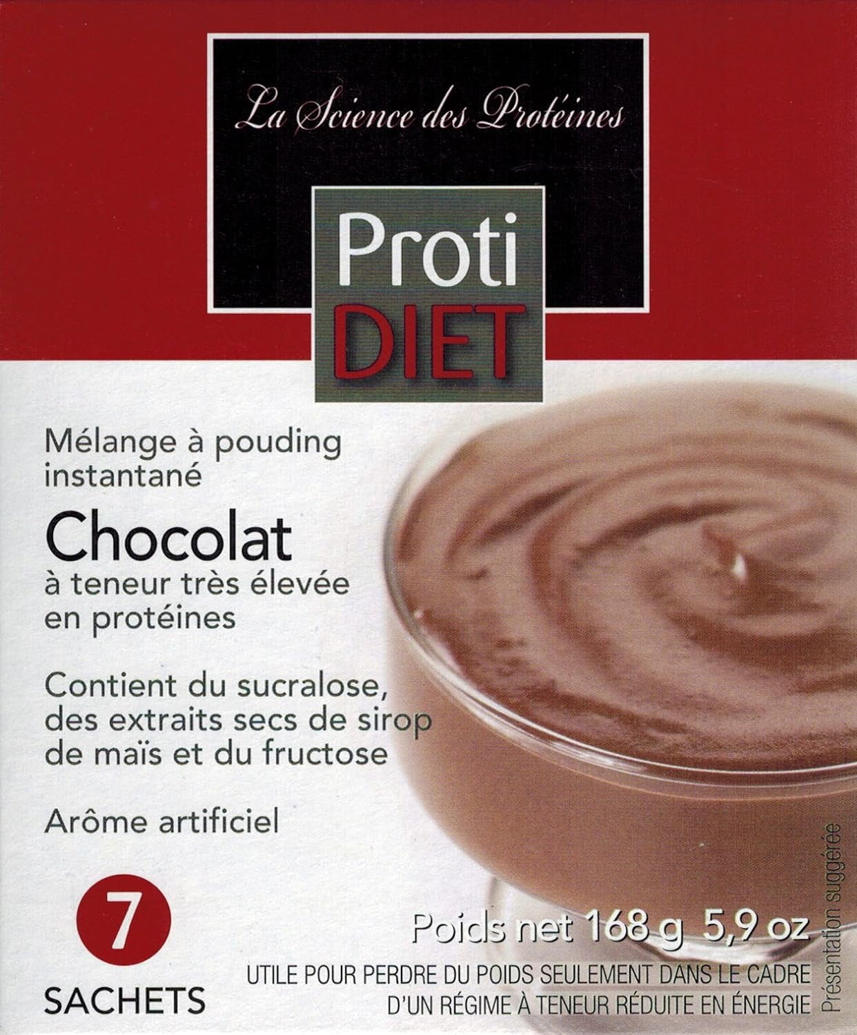 Protidiet Chocolate Flavor High Protein Instant Pudding Mix ( oz ...