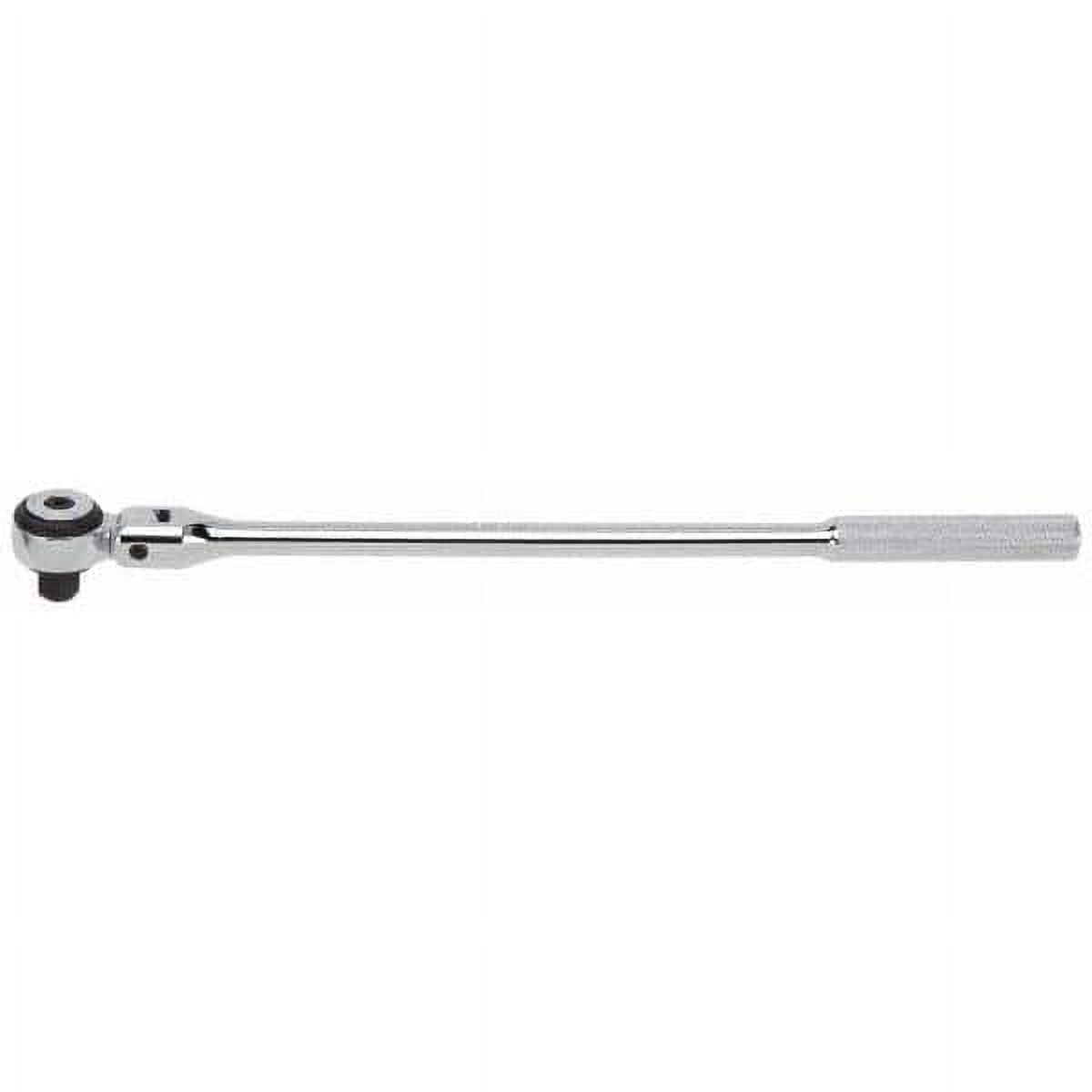 Proto 1/2" Drive Round Head Quick-Release Ratchet Chrome Finish, 16-7/8 ...