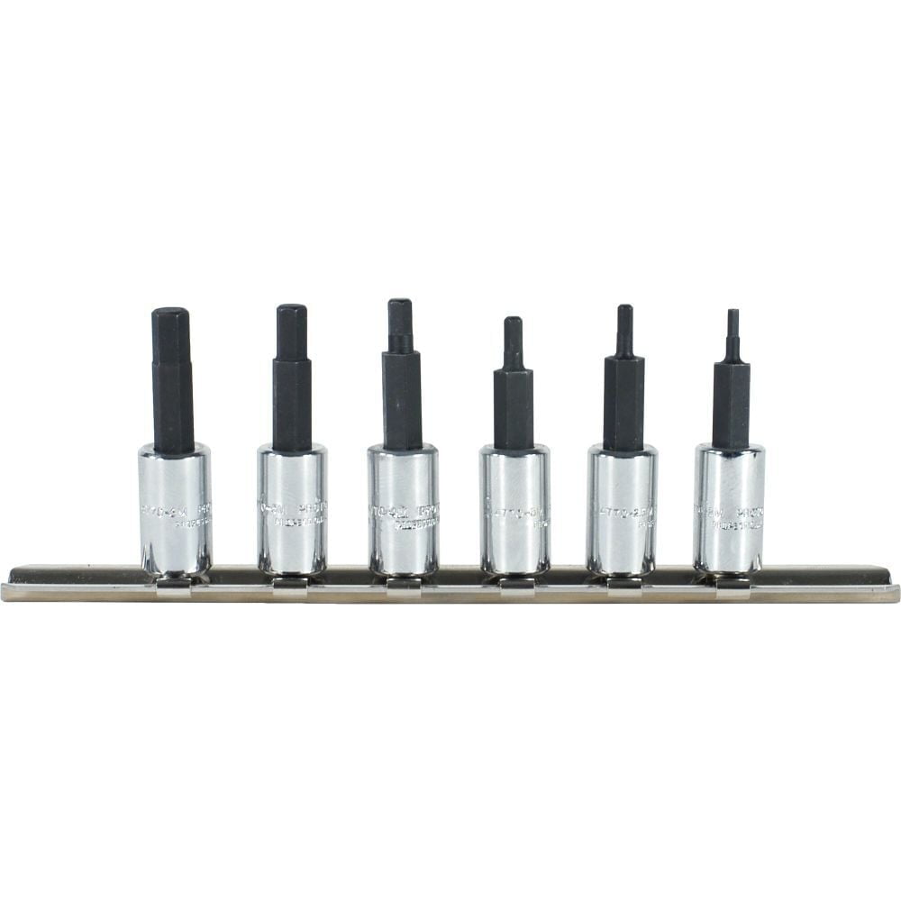 Proto Socket Bit 1/4 In Drive Metric 6 Piece Set - Walmart.com
