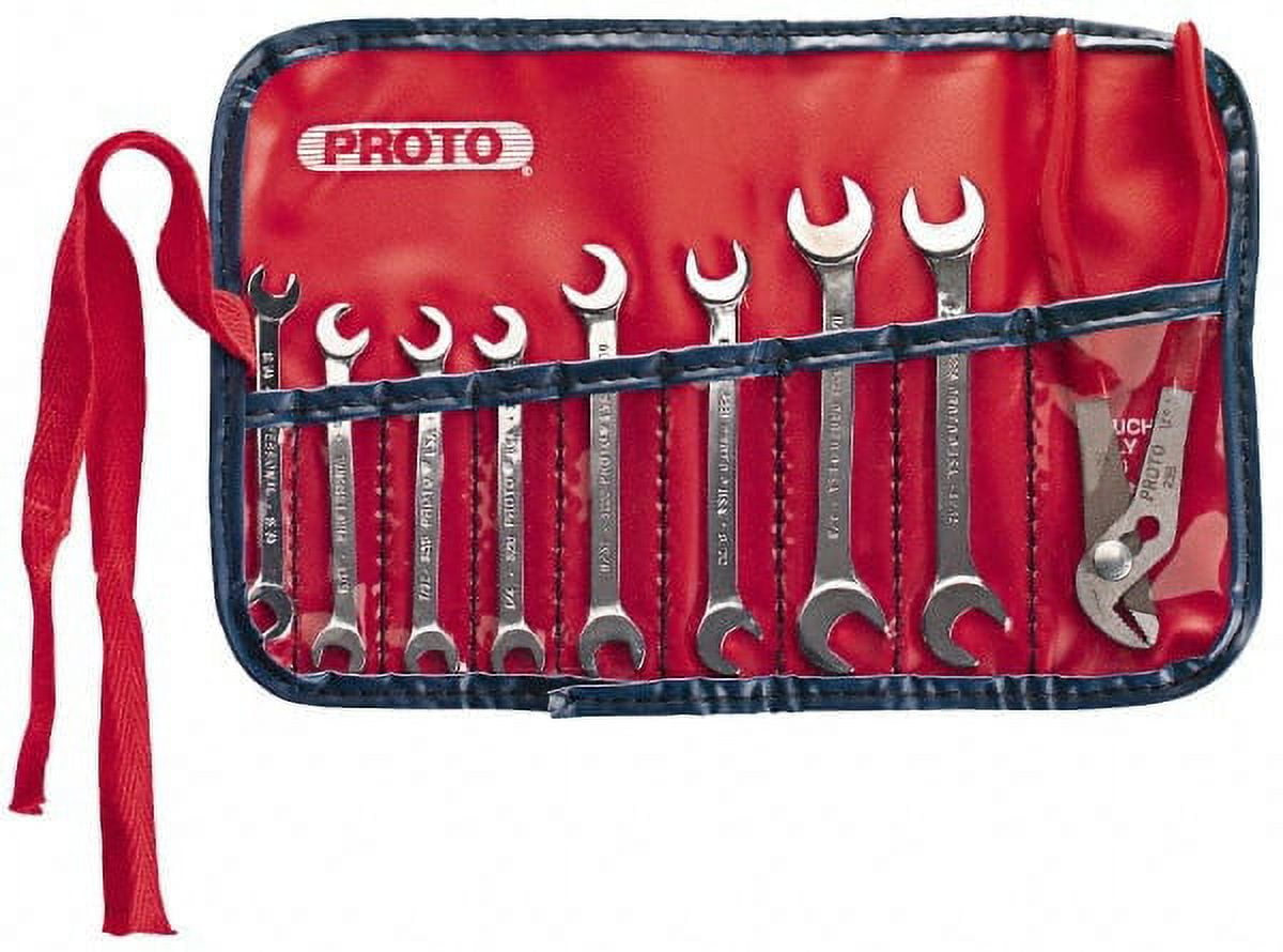 Proto 9 Piece, 13/16" x 15/64" to 3/8" x 11/32", Ignition Wrench Set ...