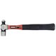 Proto Ball Pein Hammer, Straight Fiberglass Handle, 13 in, Forged Steel ...