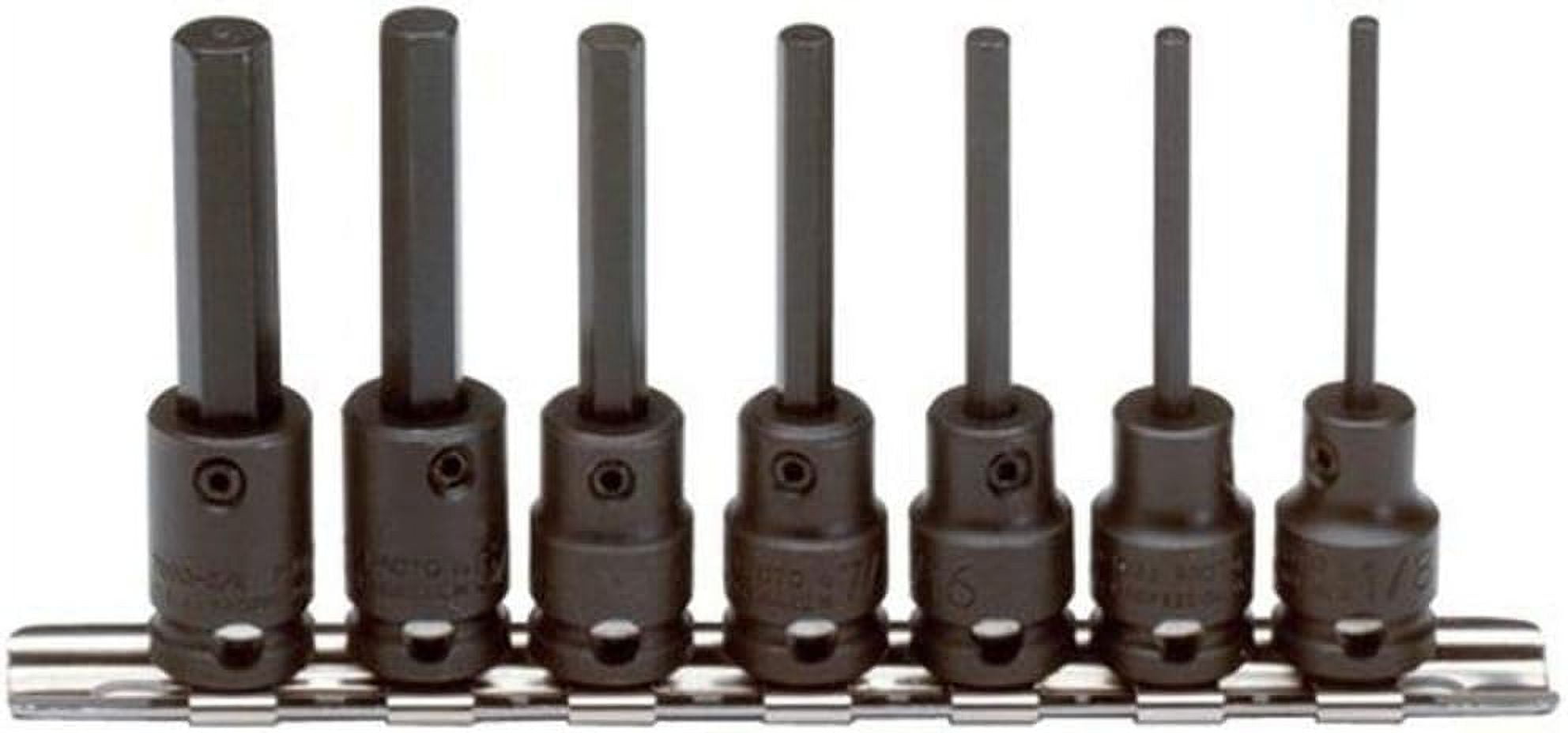 Proto Impact Bit Socket Set,3/8In Dr,6 Pt,7 Pc (J72152) - Walmart.com