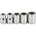 PROTO J52109 3/8" Drive Socket Set, SAE, 5 pcs - Walmart.com