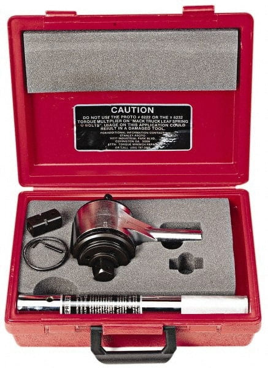 Proto J6232 Torque Wrench Multiplier, 1" Output Drive, 2 Stage Gear ...
