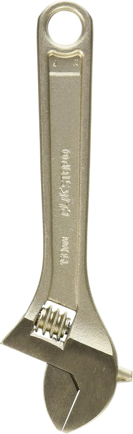 Proto J706L 6" x 15/16" Plain Handle Click-Stop Adjustable Wrench ...