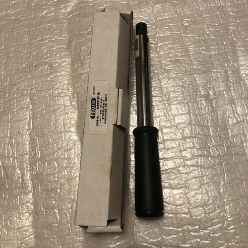 Proto Pre-Set Interchangeable Head Torque Wrench Assembly 10-50In-Lb ...