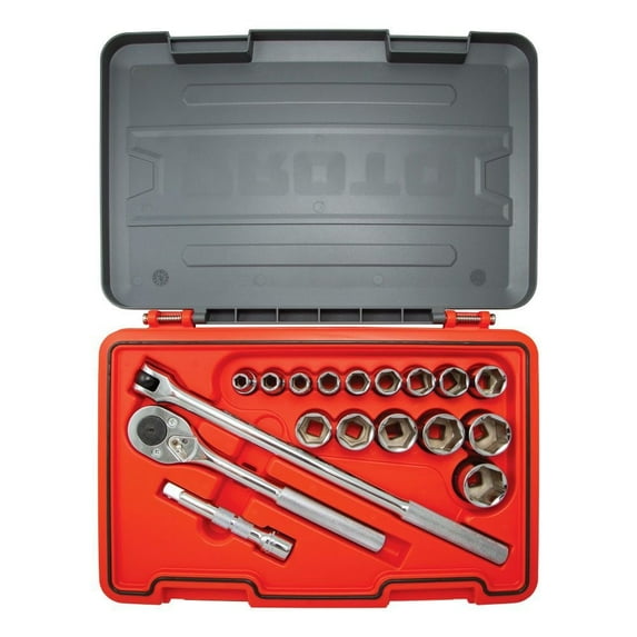 Proto Socket Set 1/2 Dr 18Pc Sae 6Pt - Walmart.com