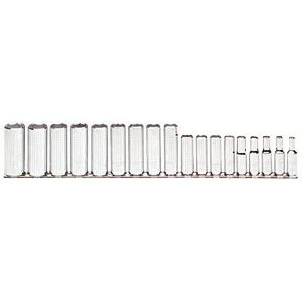 Proto Torqueplus 18 Pc Metric Deep Socket Set, 3/8", 6 Point, SET (577 ...