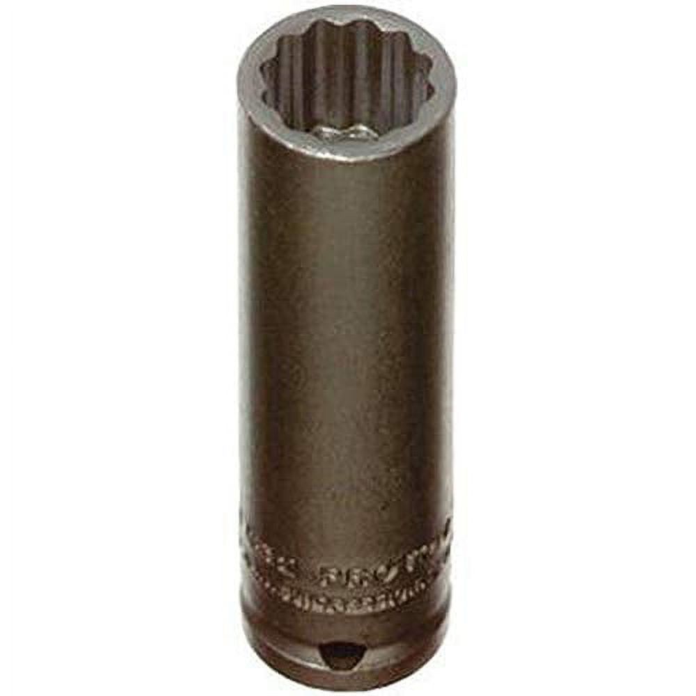 Proto Torqueplus Deep Impact Socket, 1/2" Drive, 1 1/16", 12 Pts, EA ...
