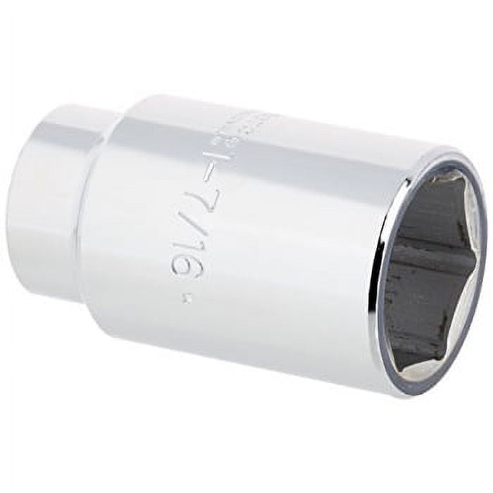 Proto Torqueplus Deep Socket, 1/2" Drive, 1 7/16" Opening, 6 Pts, EA ...