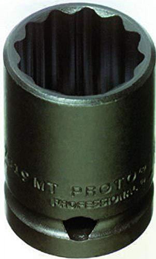 Proto Torqueplus Metric Impact Socket, 1/2" Drive, 13mm, 12 Pts, EA ...