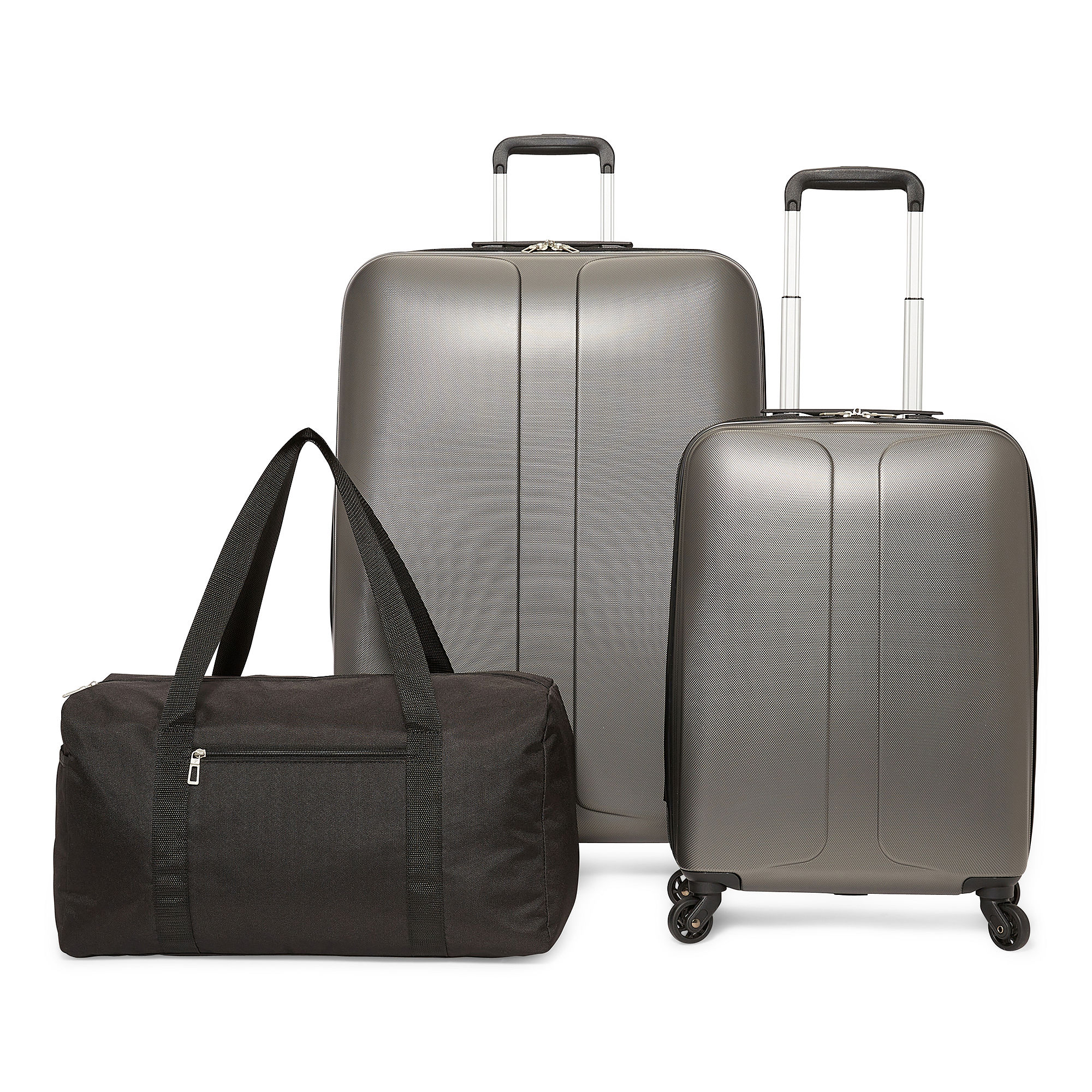 Protocol Kessler 3-Pc. Hardside Luggage Set - PEWTER ONE SIZE - Walmart.com