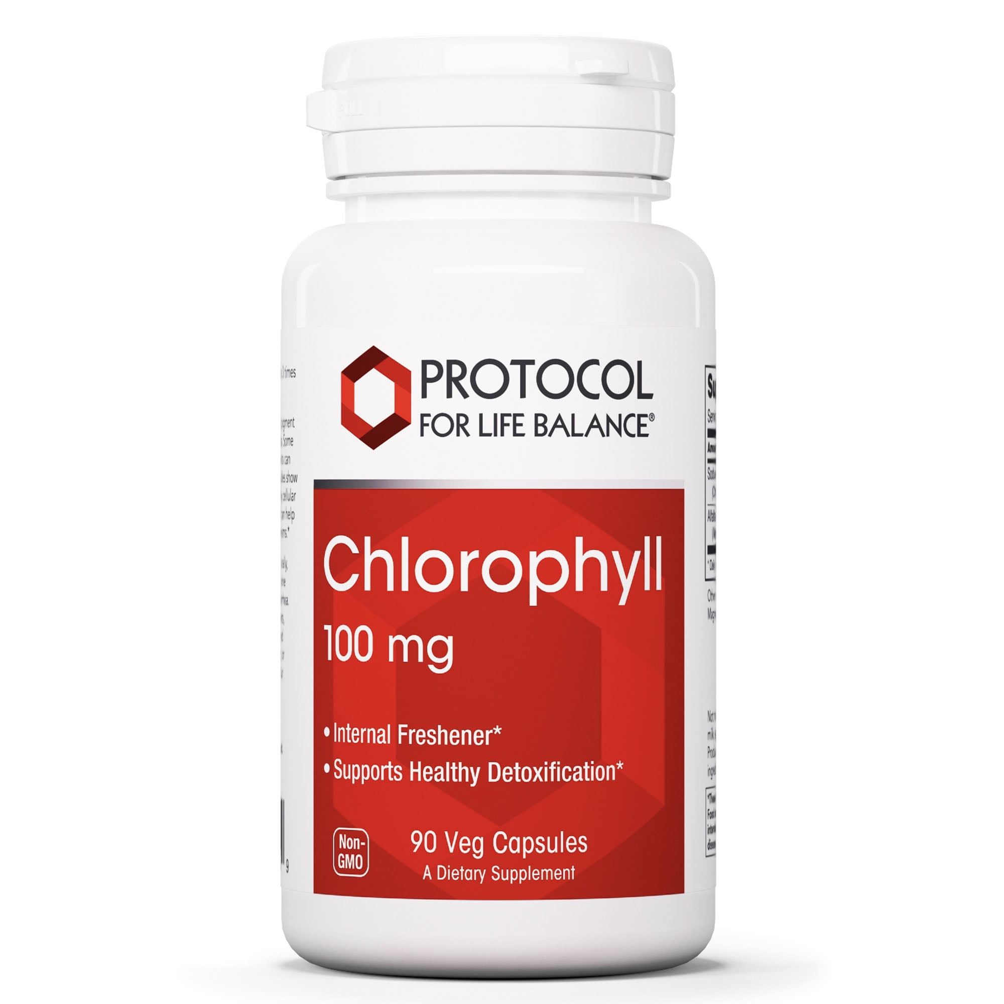 Protocol For Life Balance - Chlorophyll 100 mg - Internal Freshener ...