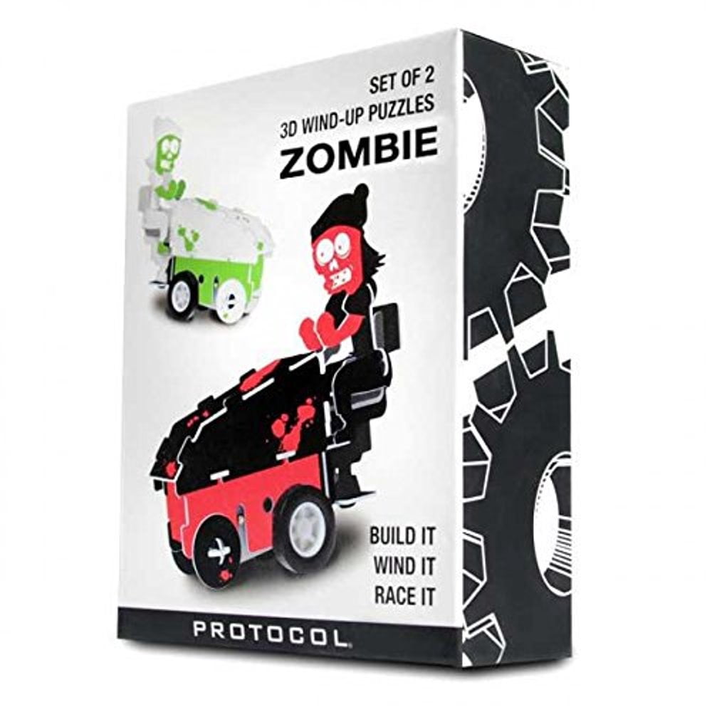 Protocol Set Of Two 3D Wind-Up Puzzles - Walmart.com