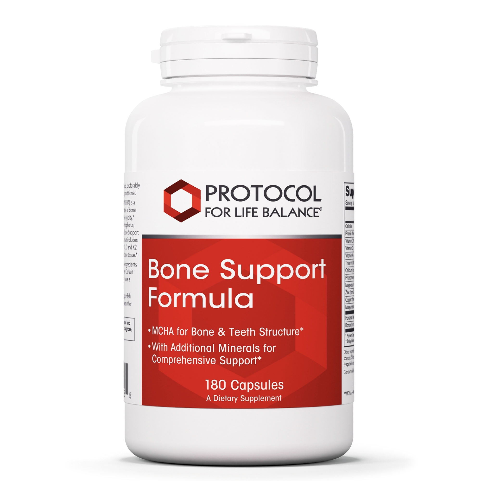 Protocol for Life Balance Bone Support Formula - 180 Caps - Walmart.com