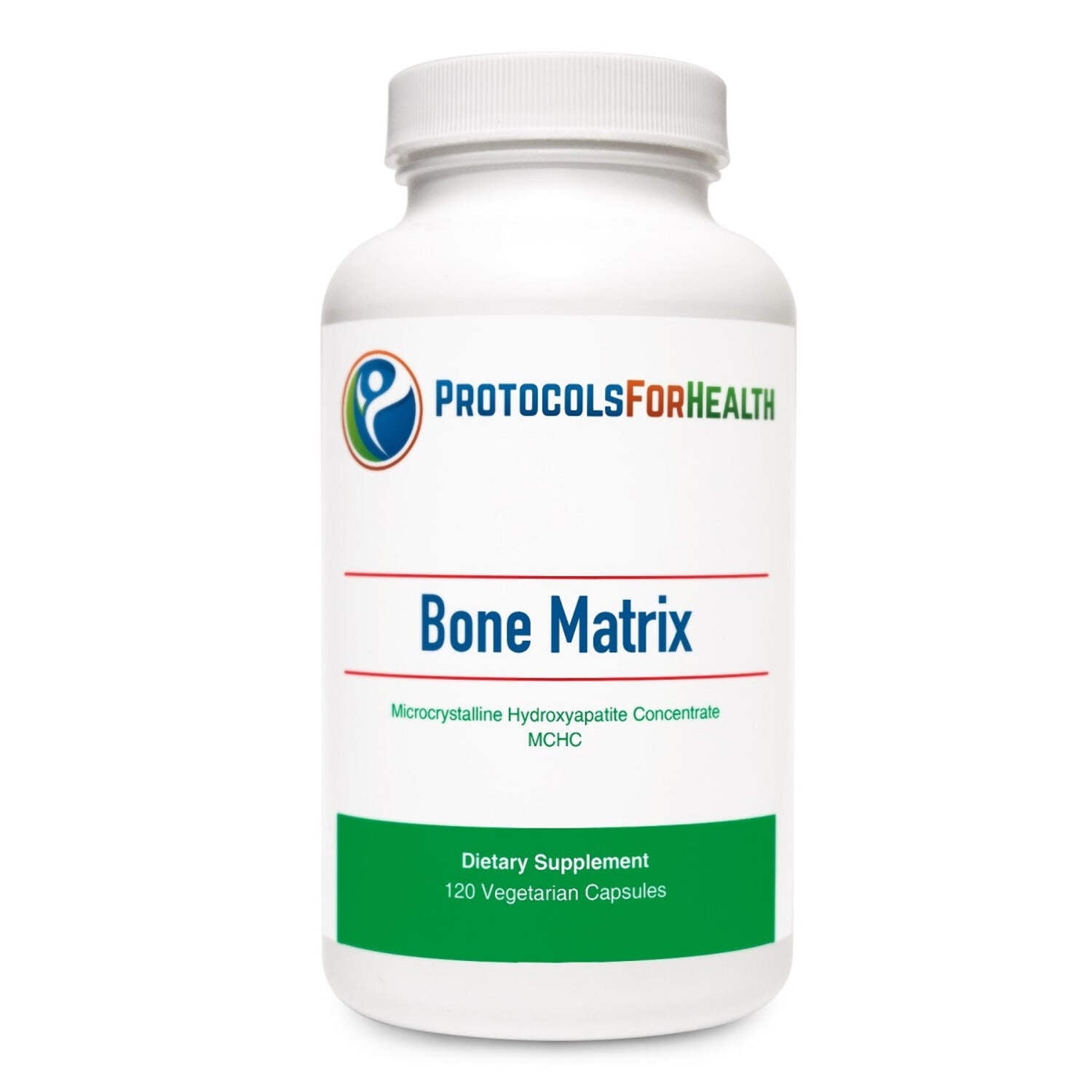 Protocols For Health, Bone Matrix 120 Vegetarian Capsules | Supports Bone Strength and Structure ...