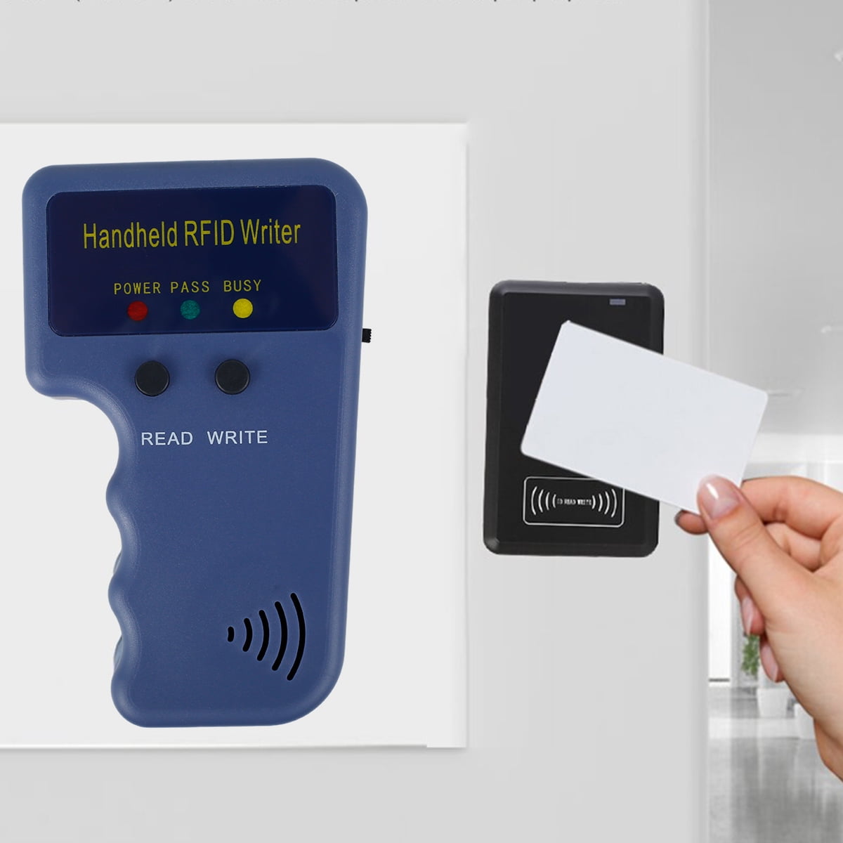 Protoiya 125KHz RFID Card Copier Portable Handheld Writer ID Card ...