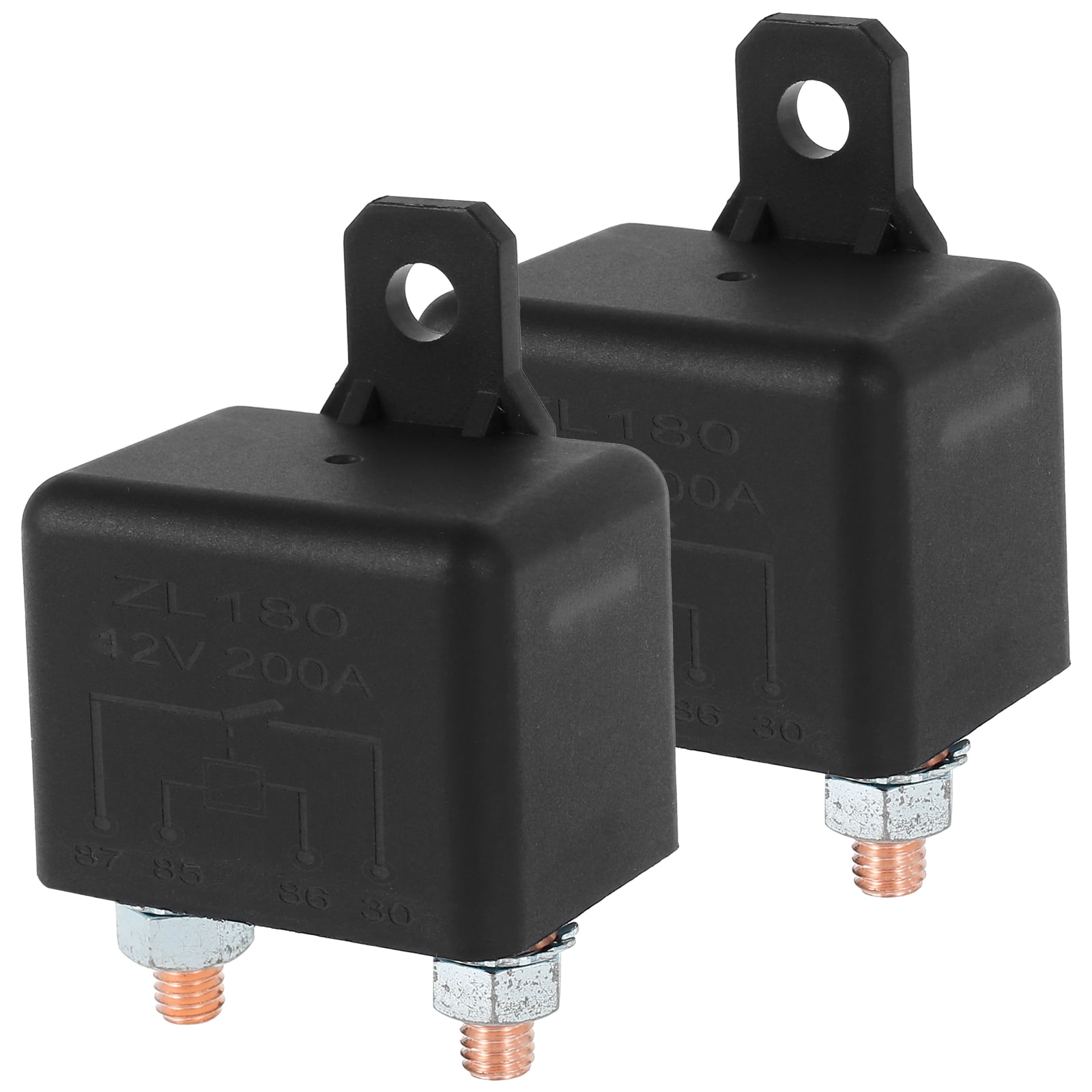 Protoiya 2Pcs Automotive Relays 12V 120A/200A High Current Starter ...
