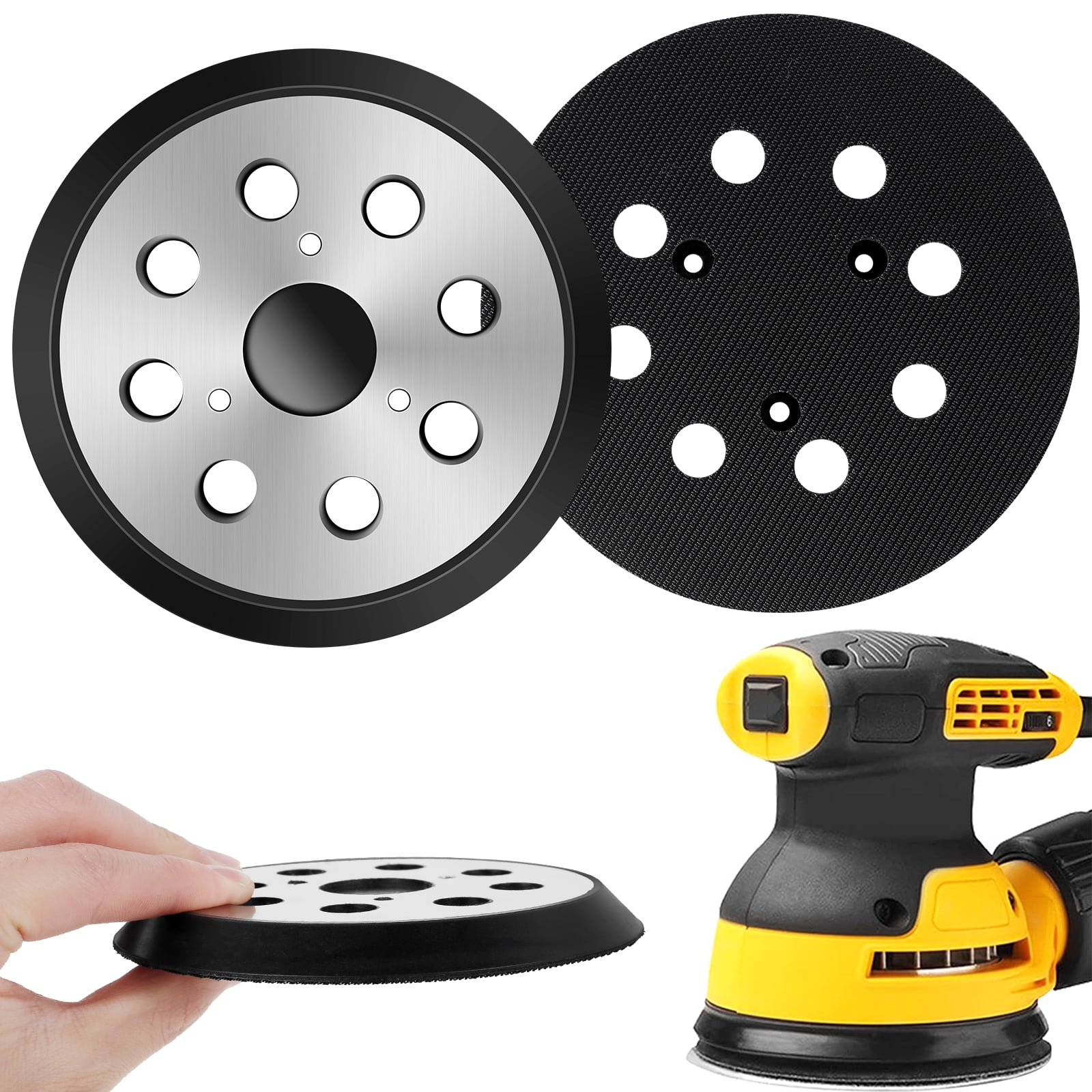 Protoiya 2Pcs Sander Pads Compatible with DW421 DW422 DW423 D26450 ...