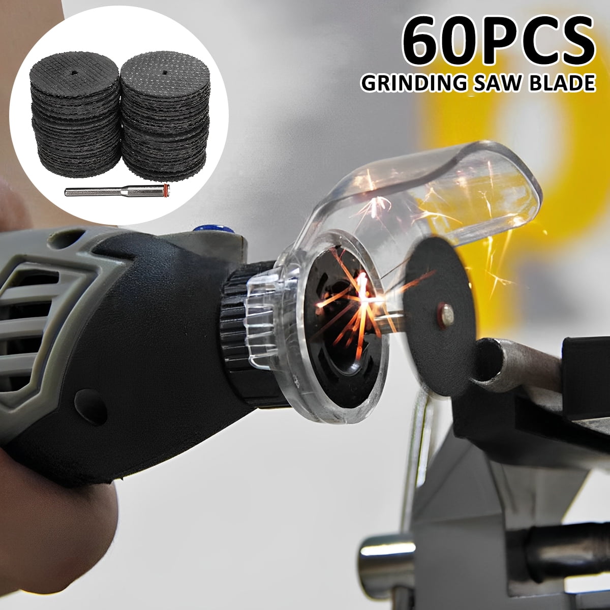 Protoiya 61Pcs Cutting Discs Kit 1.25inch Resin Cut-Off Wheels for ...