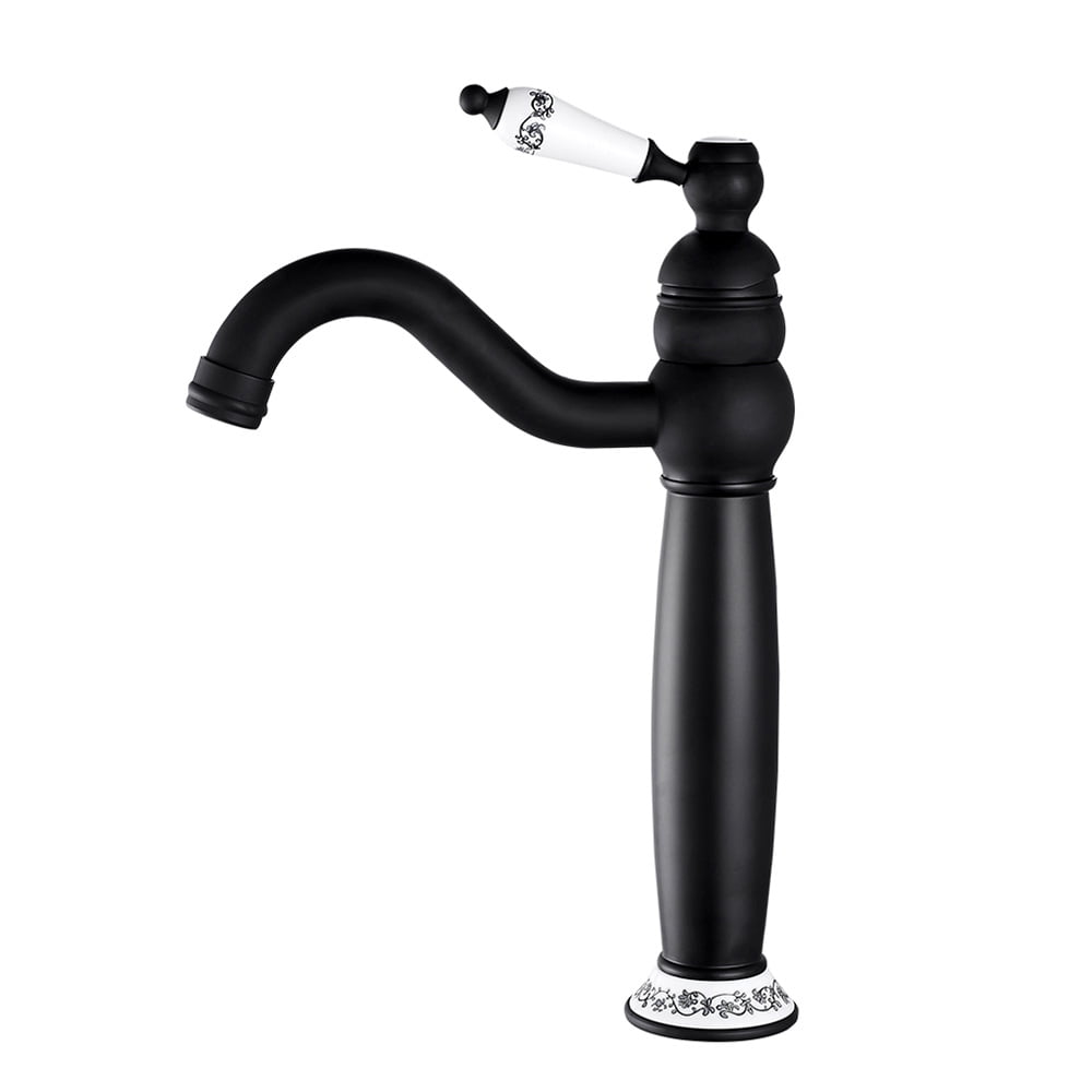 Protoiya Bathroom Basin Mixer Taps Tall Counter Top Faucets Brass ...