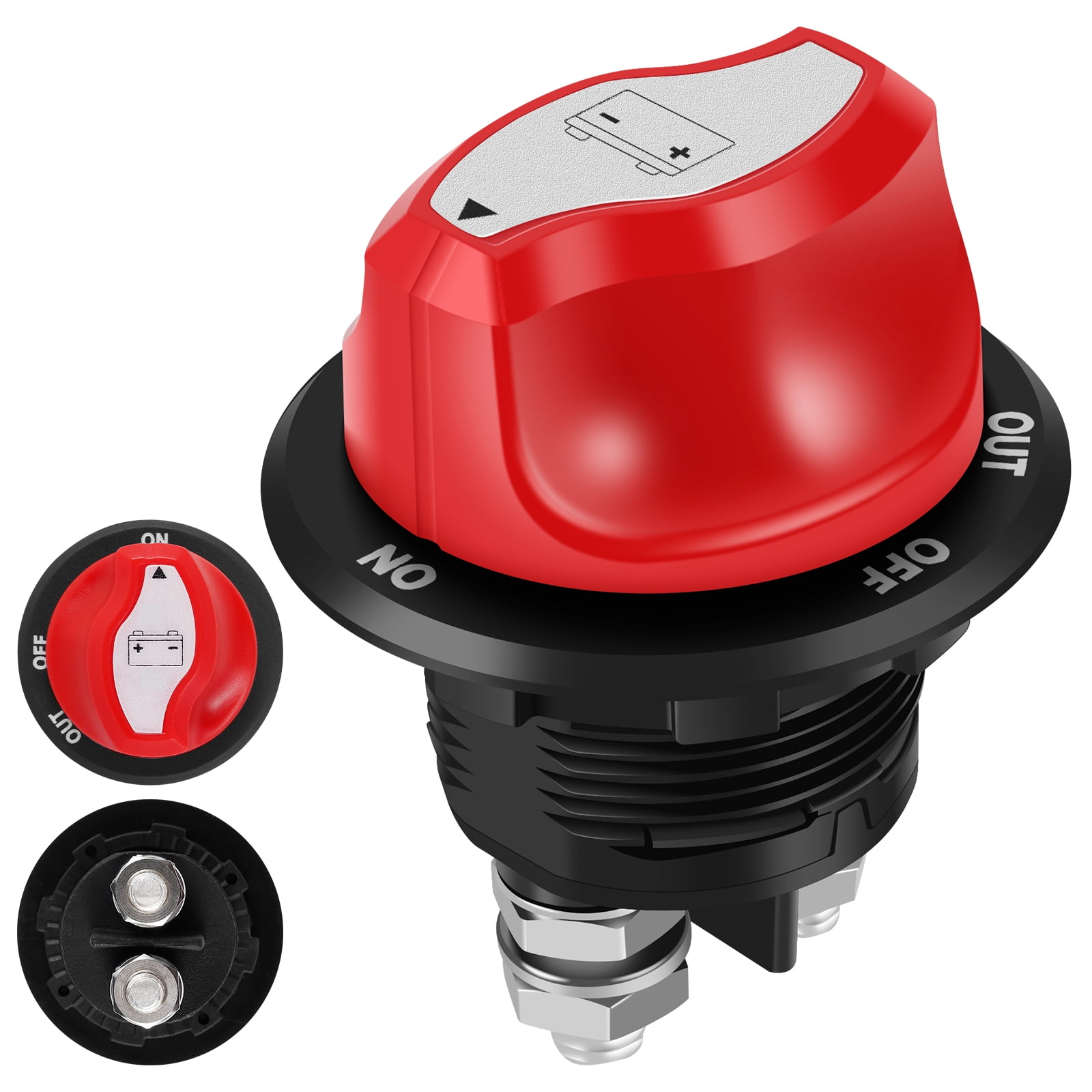 Protoiya Battery Disconnect Switch 12V-48V Battery Isolator Power Cut ...