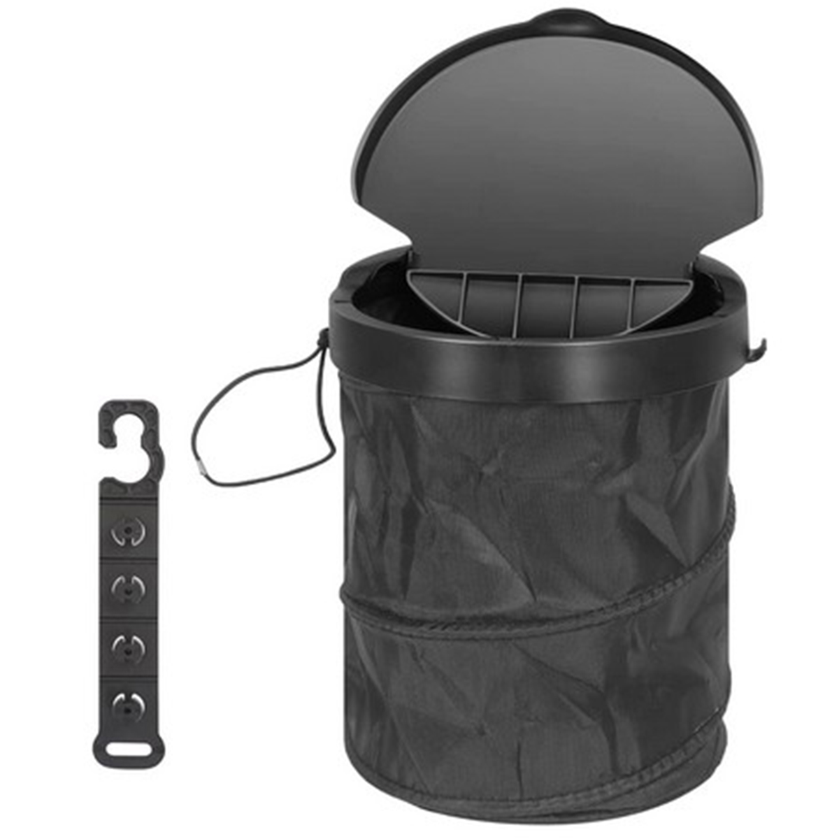Protoiya Car Trash Can Foldable Car Dustbin with Lid Leak-Proof ...