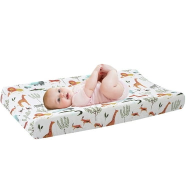 Walmart Baby Nursery Diaper Changing Pad Cover, Soft Cotton Blend ...