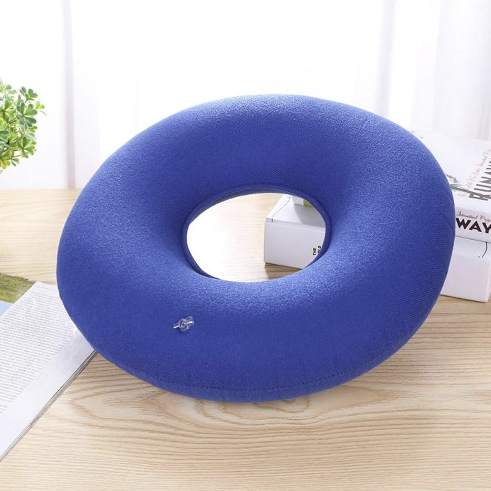Protoiya Donut Pillow Seat Cushion Inflatable Donut Cushion 35cm for ...