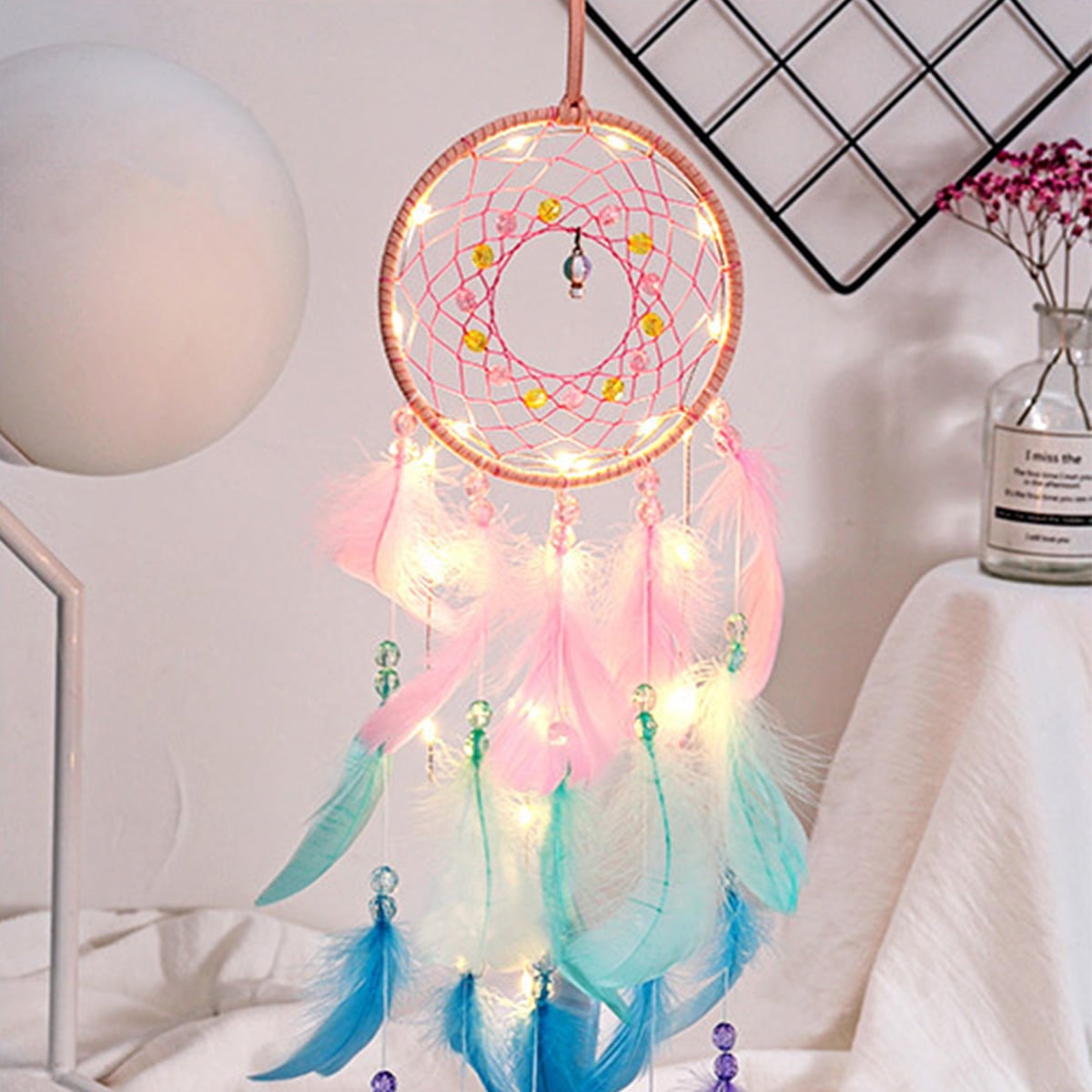 Protoiya Dream Catcher, Colorful Feather Dream Catchers Wall Decor ...