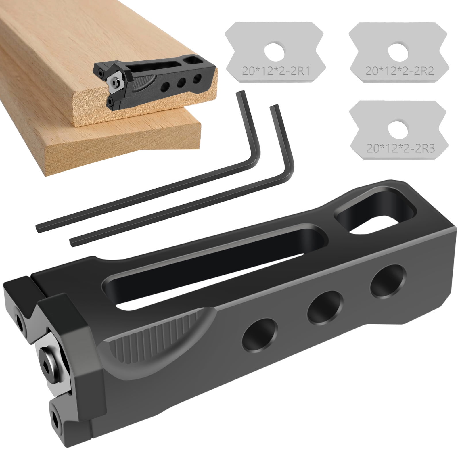 Protoiya Edge Banding Trimmer Manual Arc Trimmer Aluminium Alloy Small ...