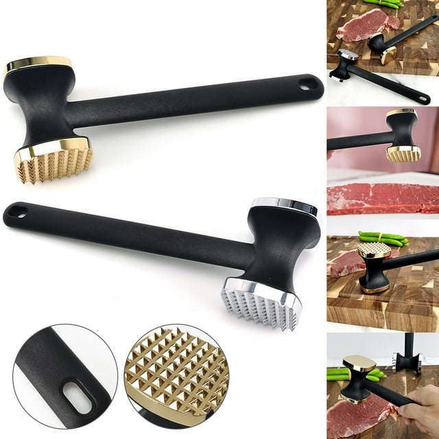 Protoiya Meat Tenderizer Double Side Steak Hammer Mallet Tool And Chicken