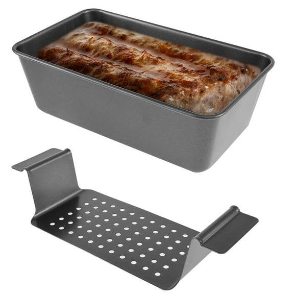 Meatloaf Pans Drain