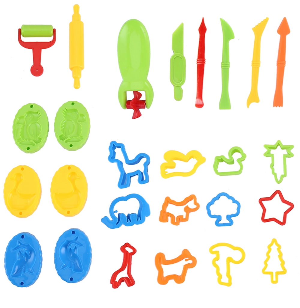 Protoiya Play Dough Tools for Kids, 26PCS Playdough Tools Kit Include ...