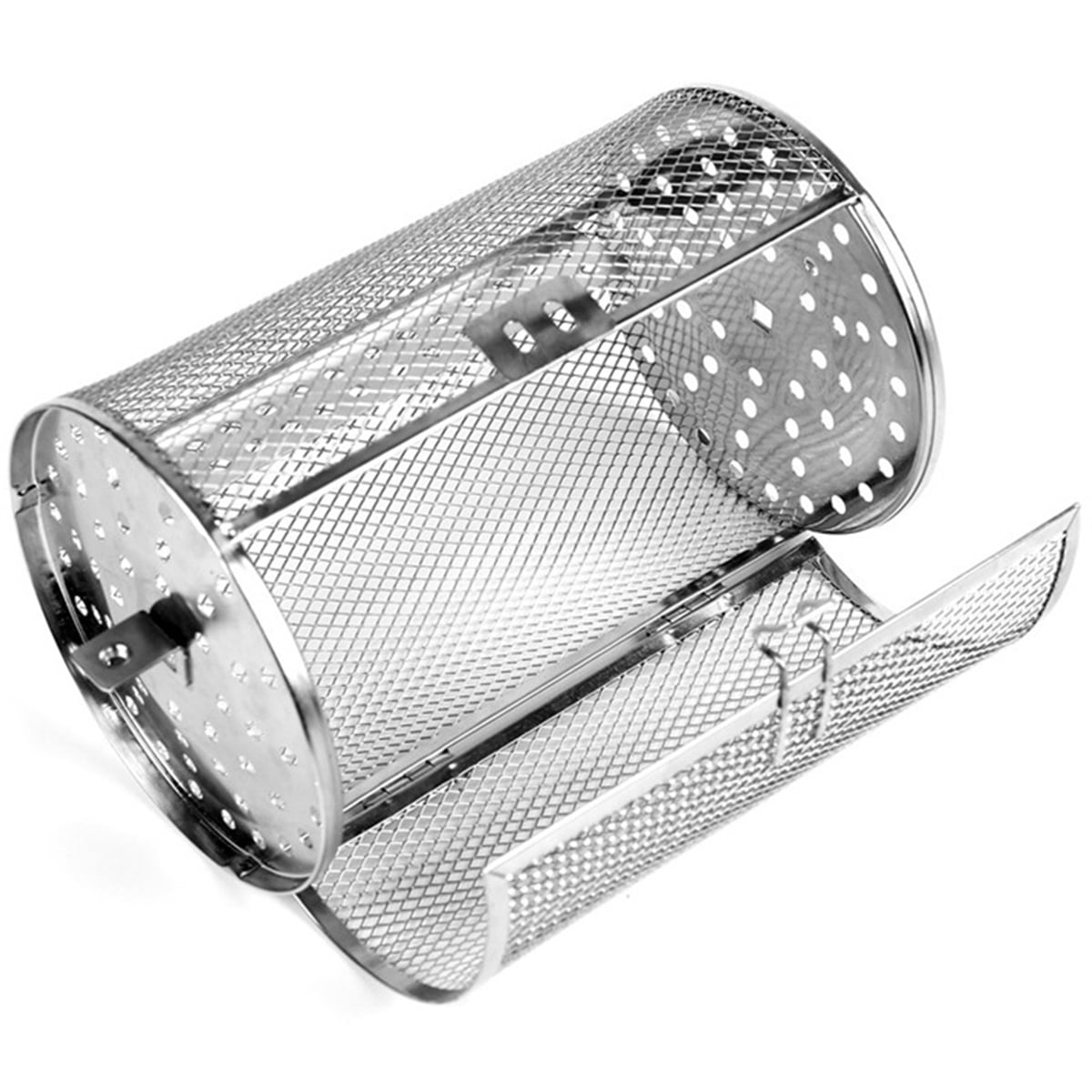 Protoiya Rotisserie Basket Stainless Steel Rotisserie Grill Basket Oven ...