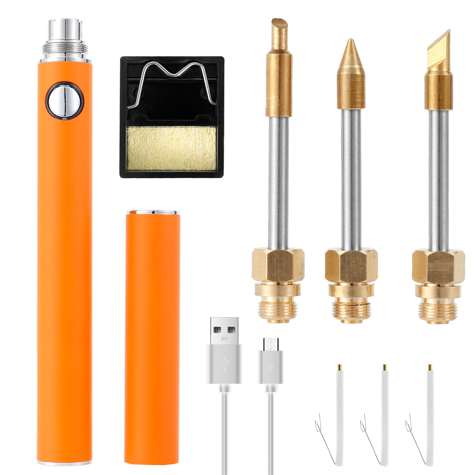 Protoiya Soldering Iron Kit Cordless Rapid Heating Electric Soldering ...
