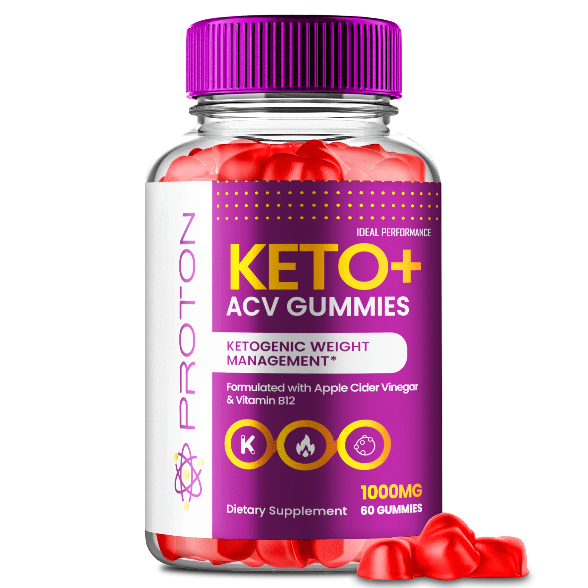 Proton ACV Gummies, Official Proton Keto ACV Supplement Gummy - Maximum Strength, ProtonKeto ...