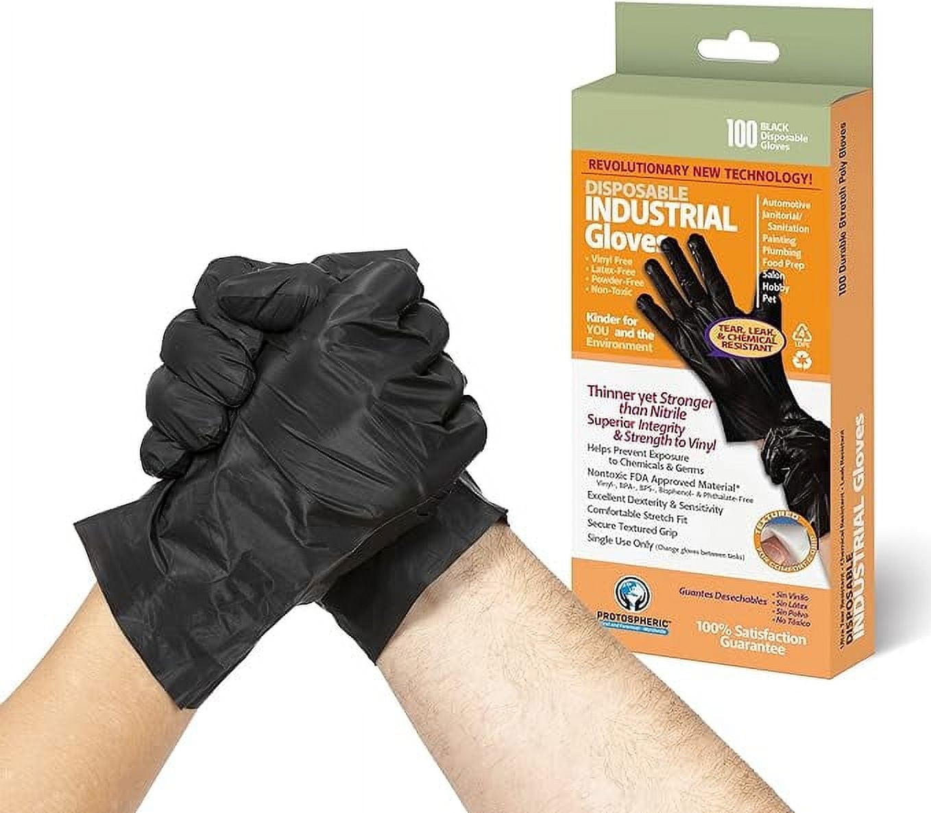 Protospheric Revolutionary NEW Disposable Gloves - 7X Stronger Yet ...