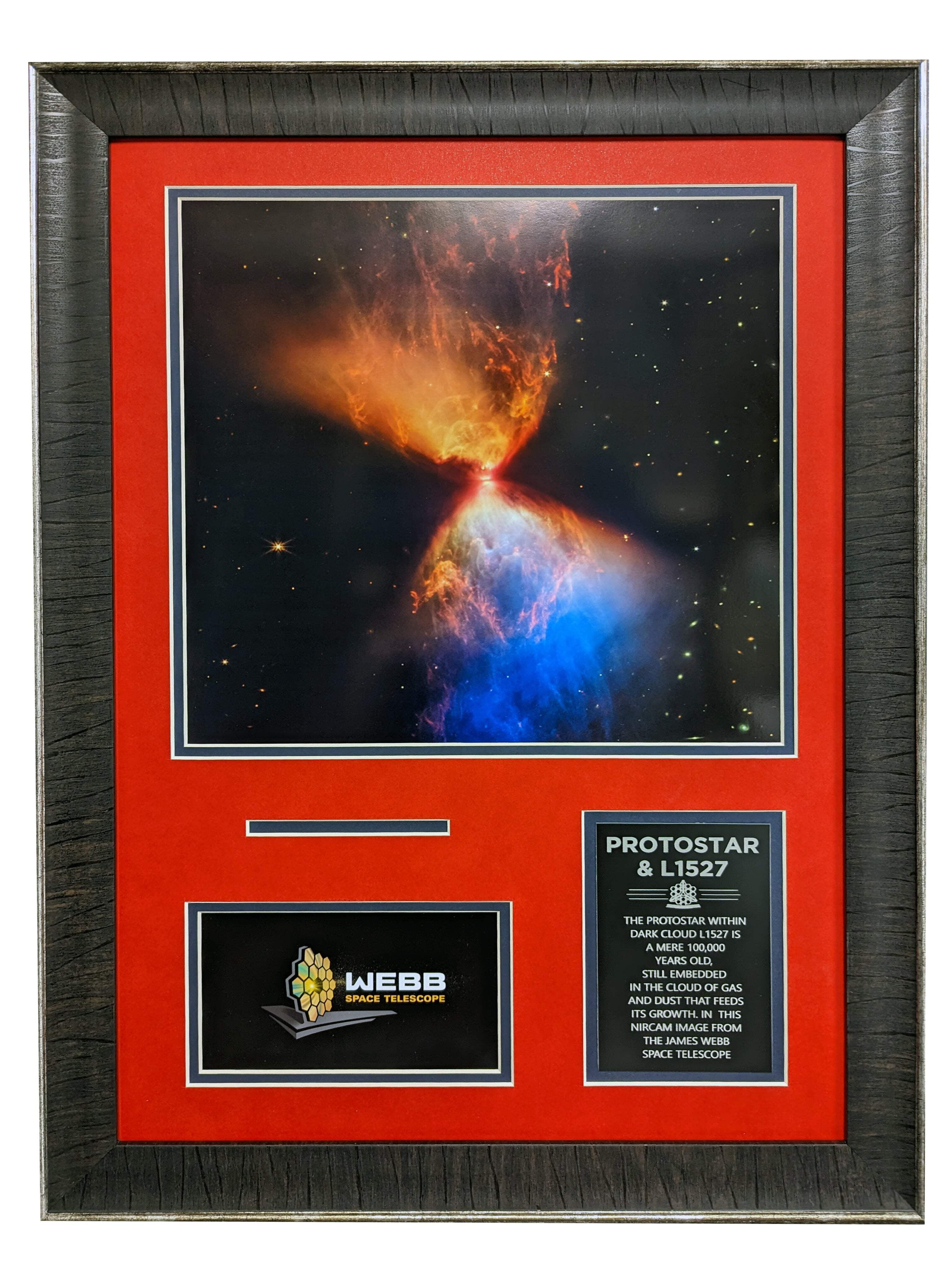 Protostar L1527 Composite - James Webb Space Telescope - Framed Photo ...