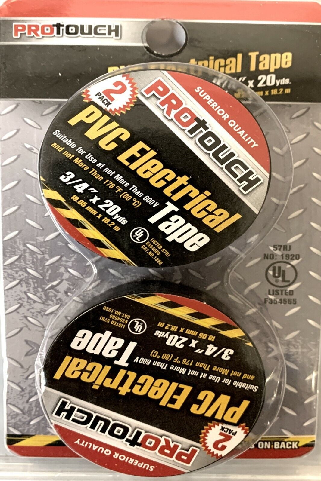 Protouch 2PC PVC Electrical Tape - Walmart.com